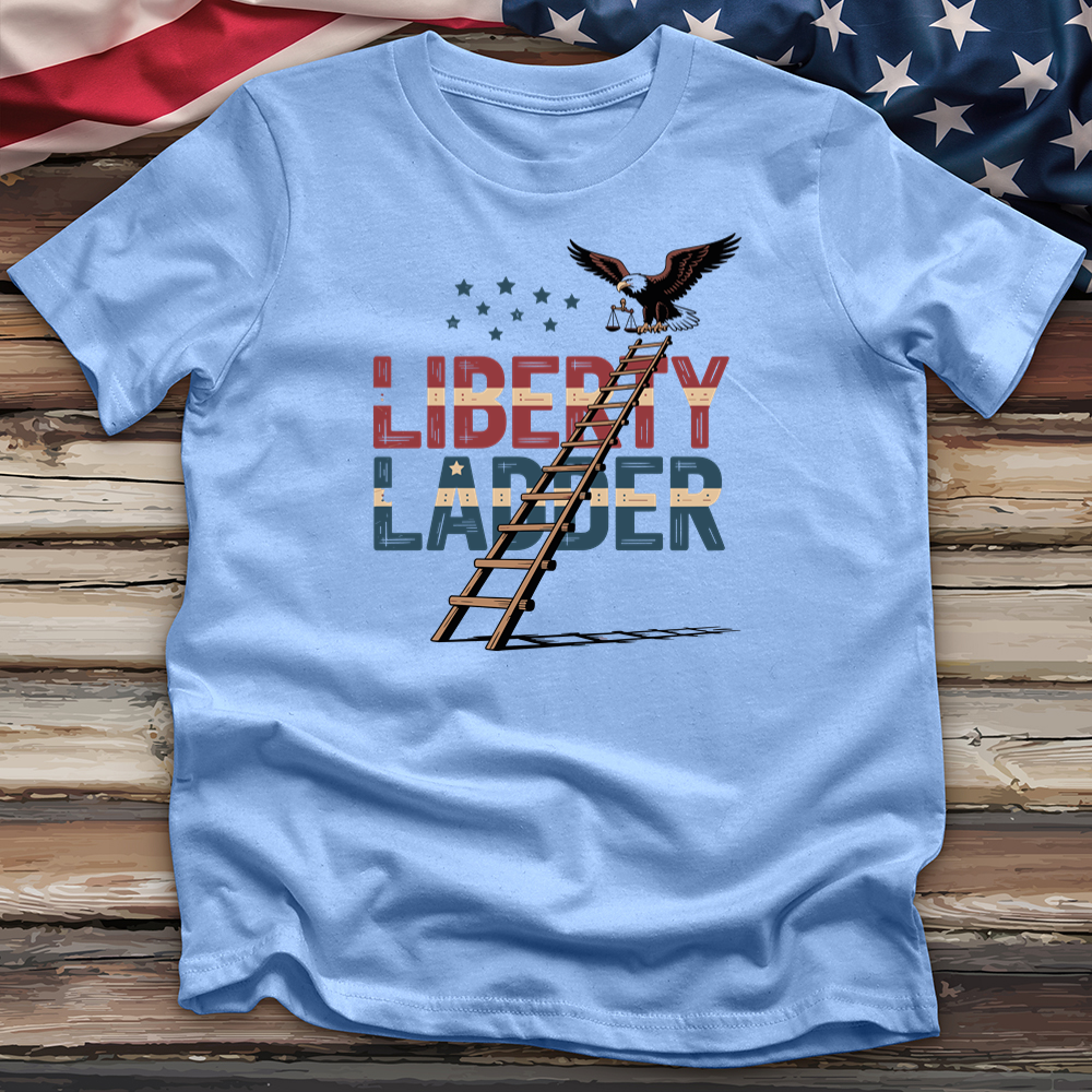 Liberty Ladder Tee – Waving Flag Freedom