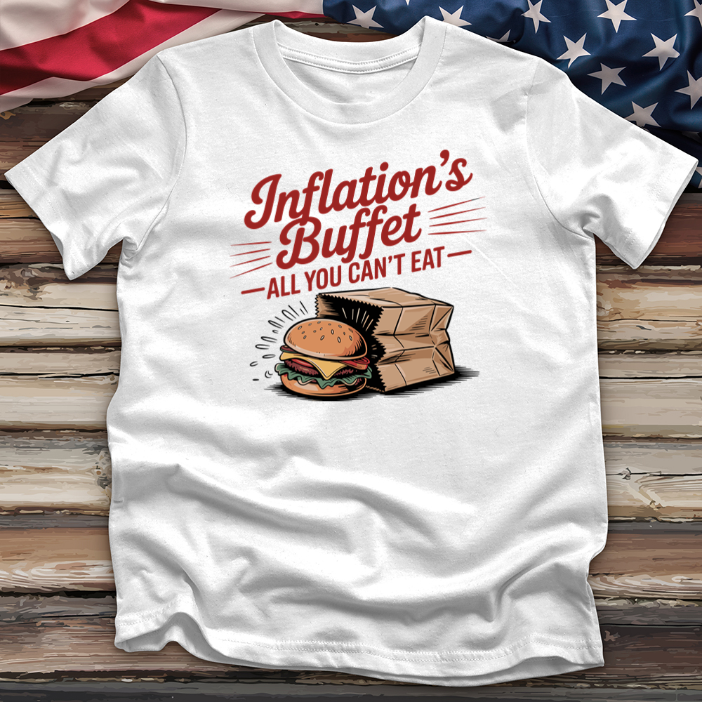 Inflation's Buffet Tee – Waving Flag Freedom
